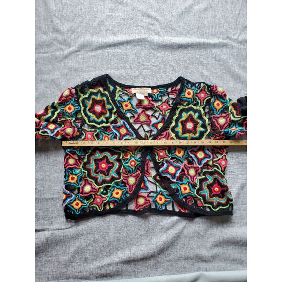 Norm Thompson | Sweaters | Y2k 8s Vintage Norm Thompson Crochet Mulit ...